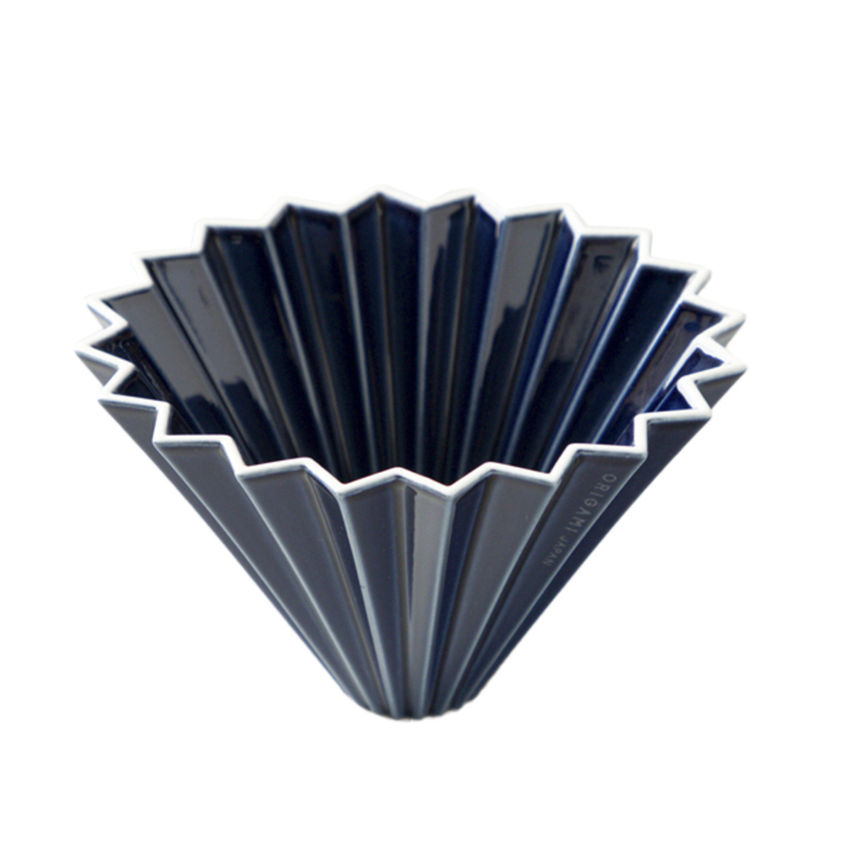 Dripper M azul oscuro Origami - Malongo