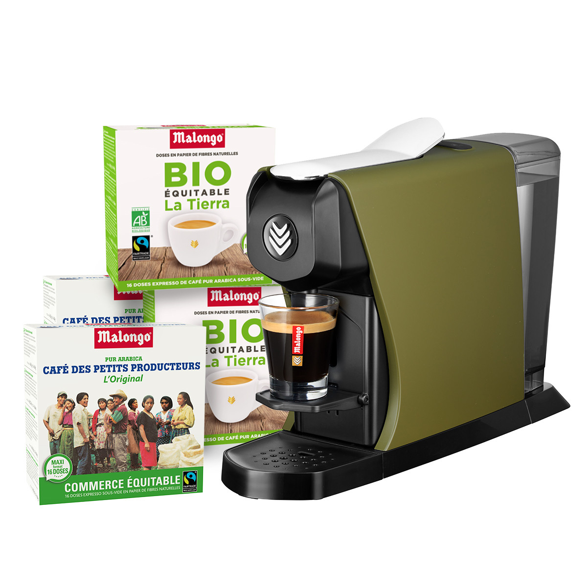 Machine à café et cafetière - Malongo