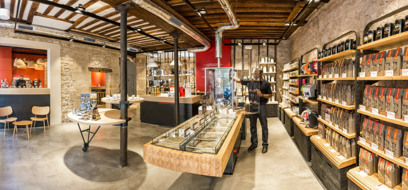 Boutiques - Malongo - Atelier Barista : sale, tasting, roasting