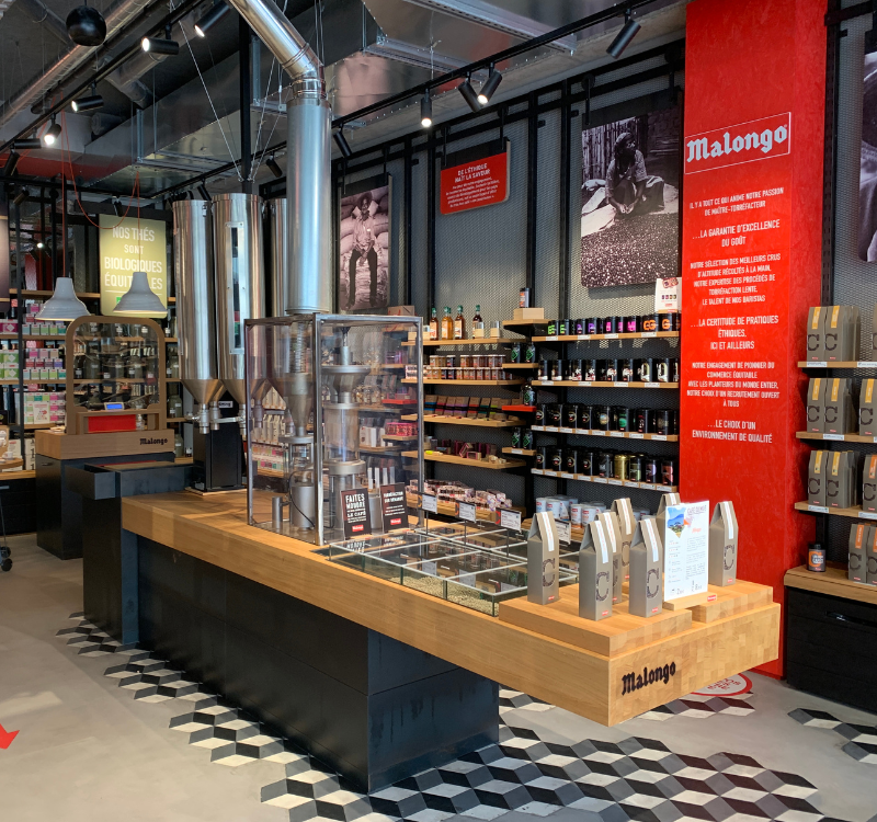 Boutique café Malongo Nice - Gare du Sud - Malongo