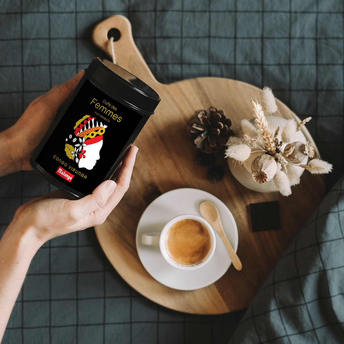 Le café des femmes Congo Virunga par Malongo - Malongo